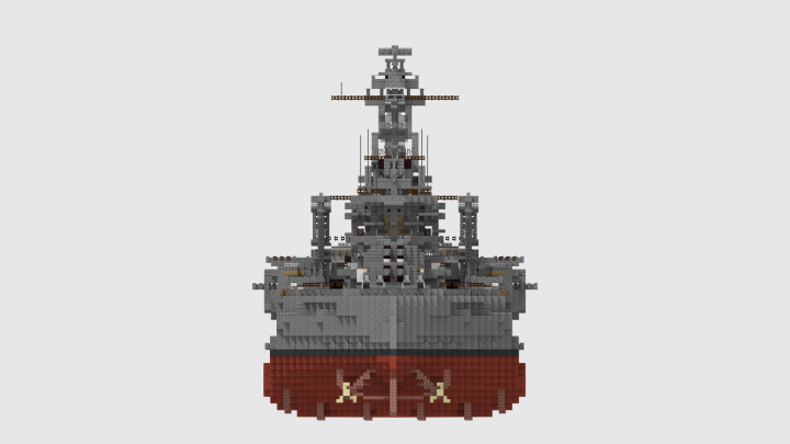 Minecraft USS Texas BB-35 Minecraft Map