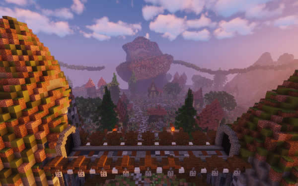 Mountain village Minecraft Map