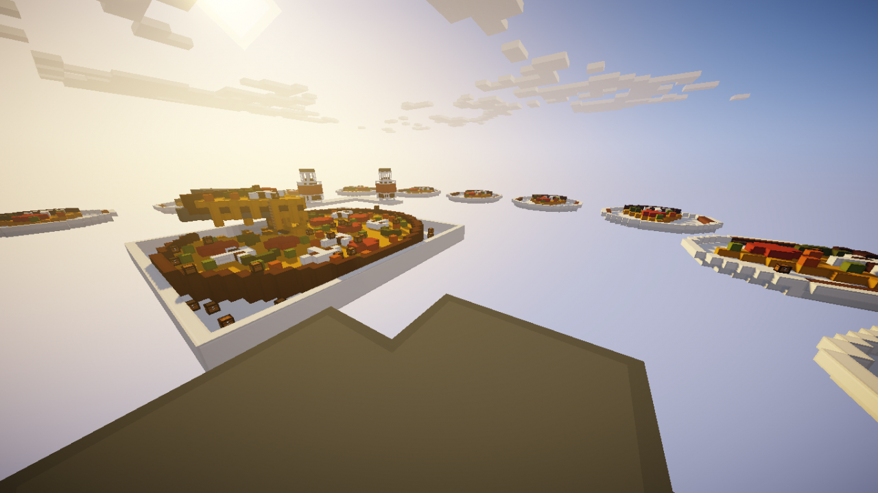 Pizza (Medium SkyWars map PVP) Minecraft Map