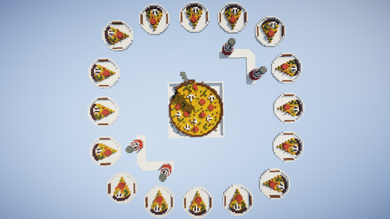 Pizza (Medium SkyWars map PVP) Minecraft Map