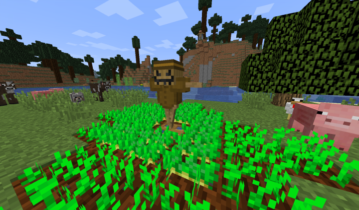 Character Templates in Two Commands Minecraft Map