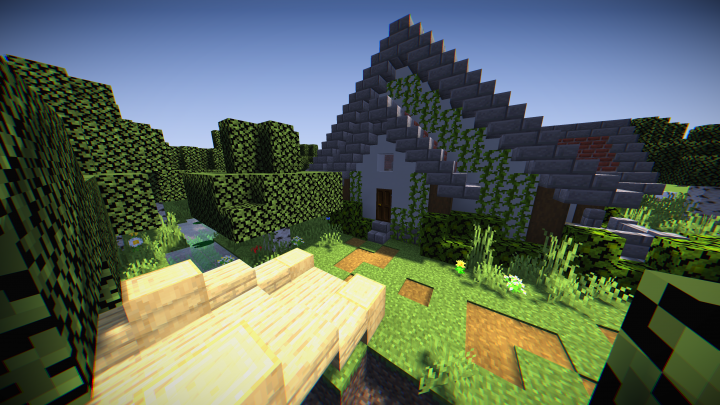 peaceful river cottage (1.14 house) Minecraft Map