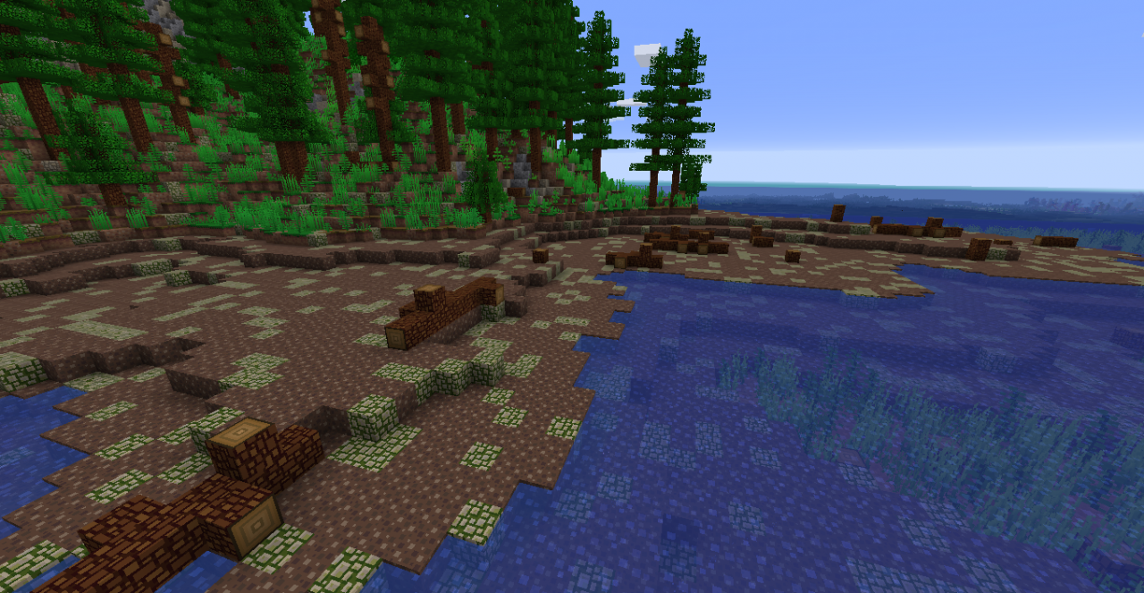 New Pine Shore Treepack Minecraft Map