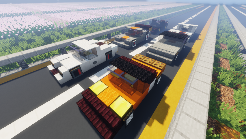 Porsche Car Pack Minecraft Map