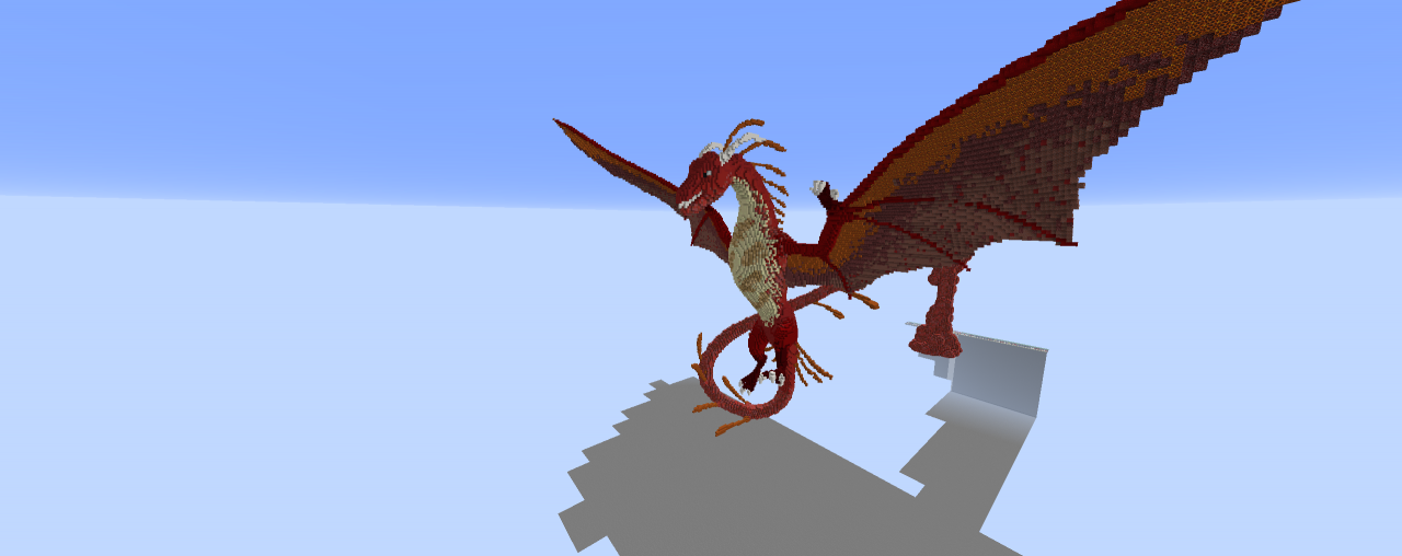 Volcano Dragon Minecraft Map