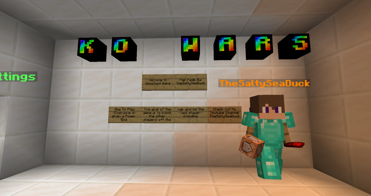 Knockout Wars Minecraft Map