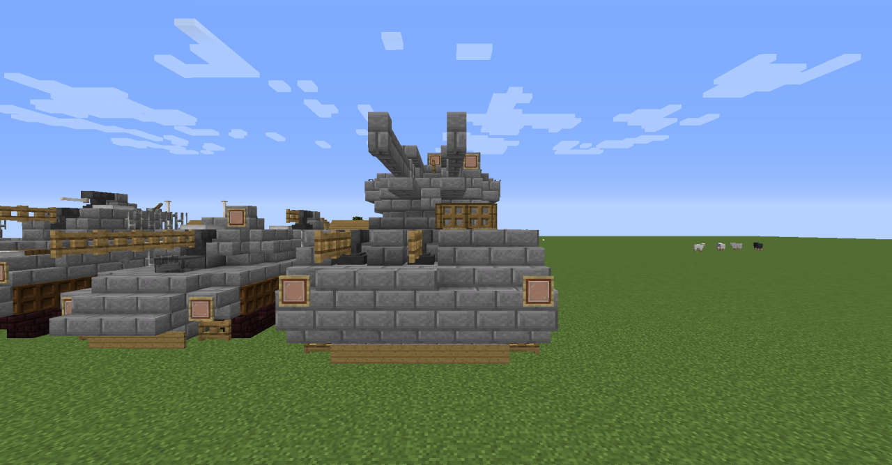 [Fictional] M2A72 Armoured Assault Vehicle "Baneblade" Tank Minecraft Map