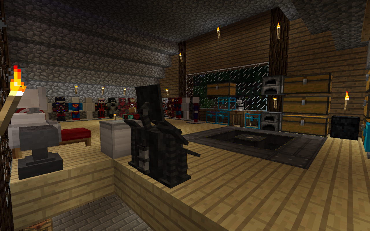 Hero-MC modpack multiplayer survival Minecraft Map