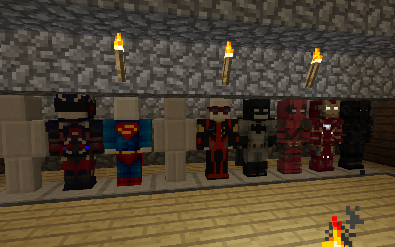 Hero-MC modpack multiplayer survival Minecraft Map