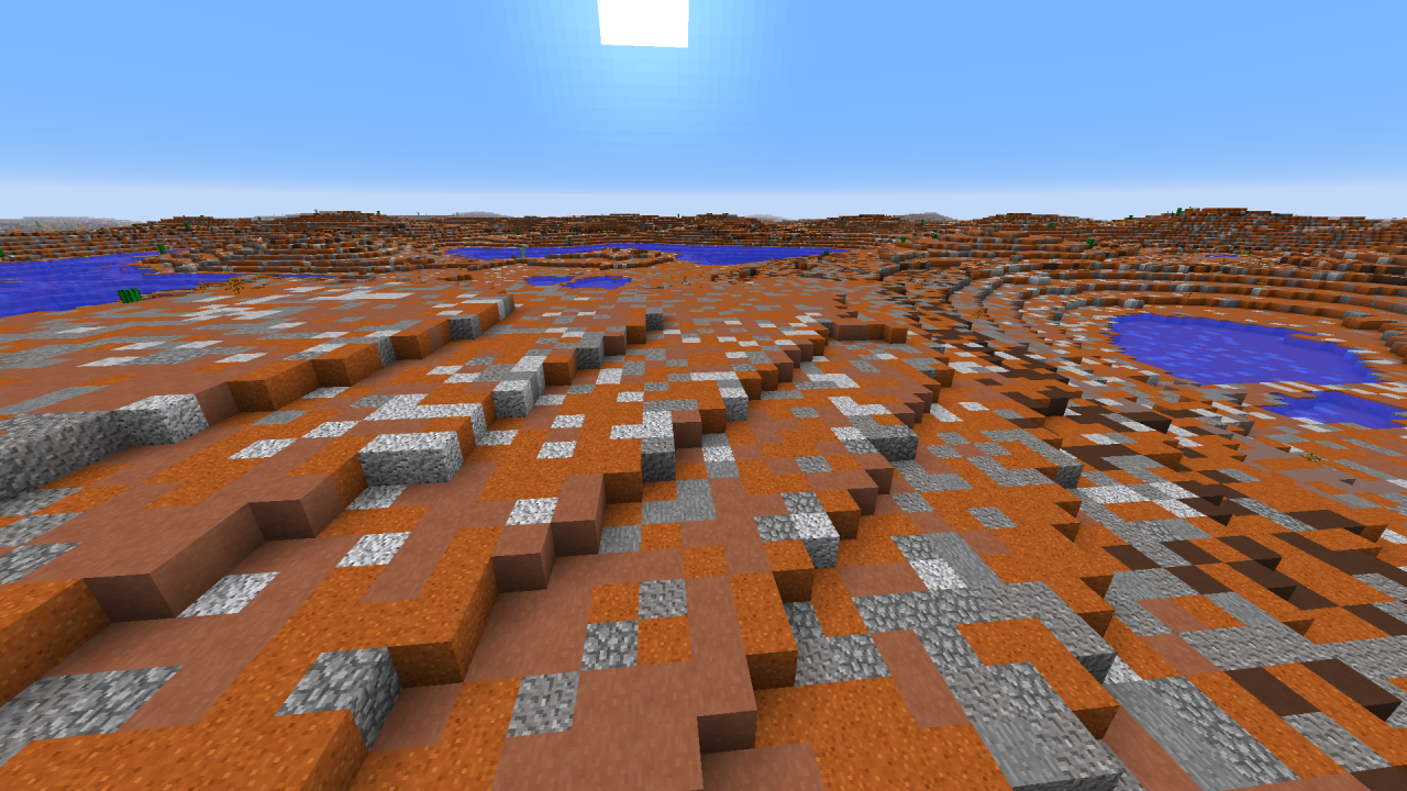 Barren Wasteland - Custom Terrain - Desert Wasteland Terrain Minecraft Map