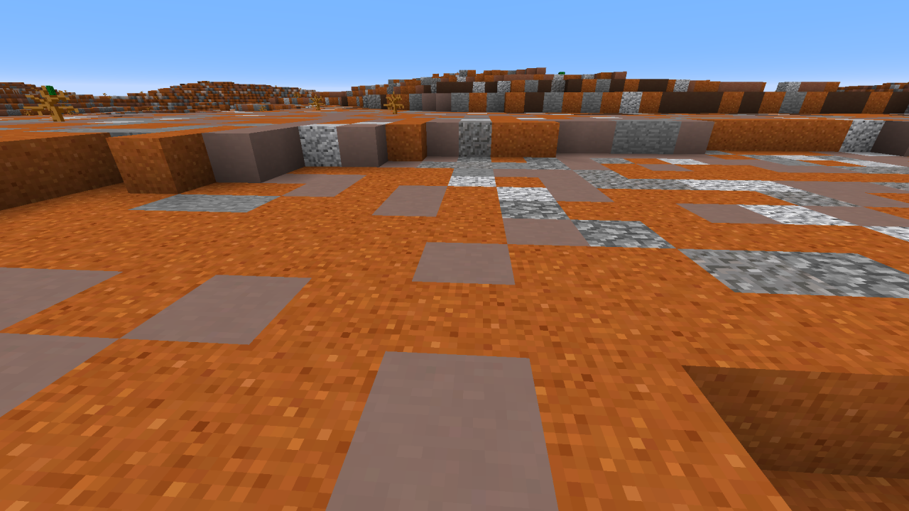 Barren Wasteland - Custom Terrain - Desert Wasteland Terrain Minecraft Map