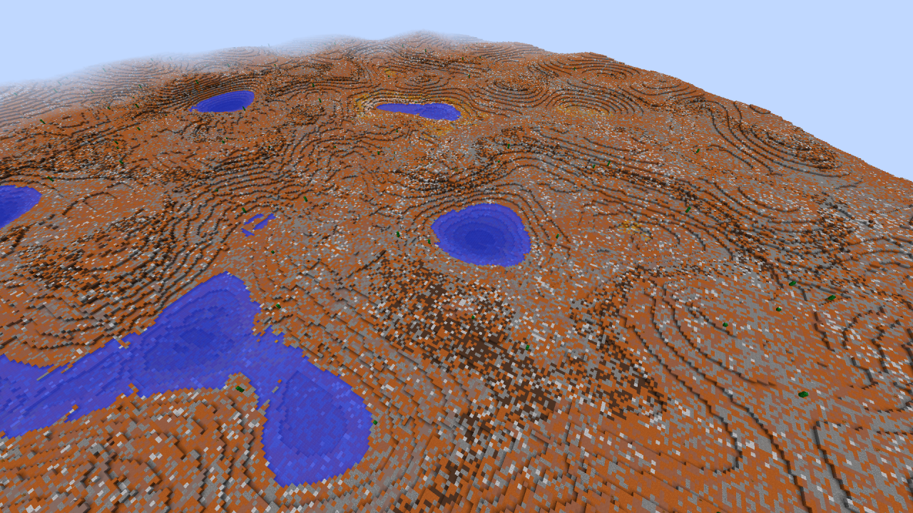 Barren Wasteland - Custom Terrain - Desert Wasteland Terrain Minecraft Map