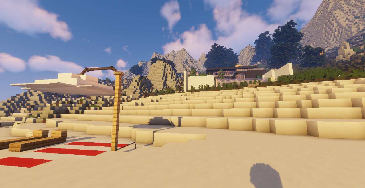 Breeze | A Contemporary Beach House Minecraft Map
