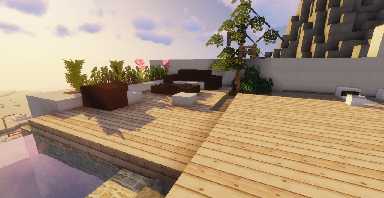 Breeze | A Contemporary Beach House Minecraft Map