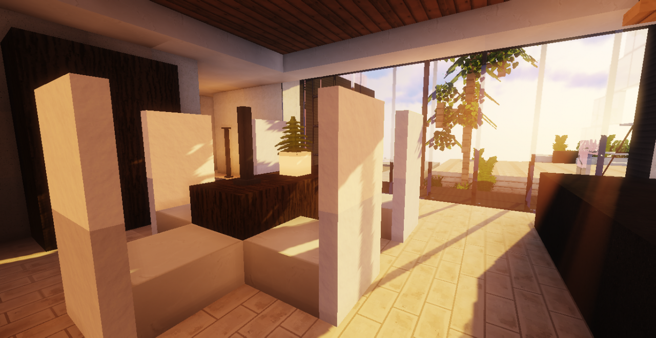 Breeze | A Contemporary Beach House Minecraft Map