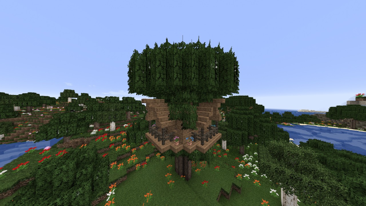 Treehouse Minecraft Map