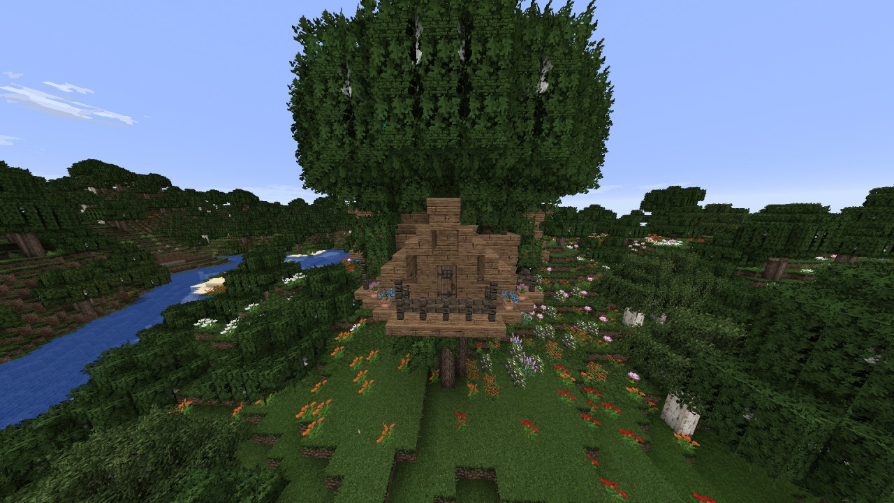 Treehouse Minecraft Map