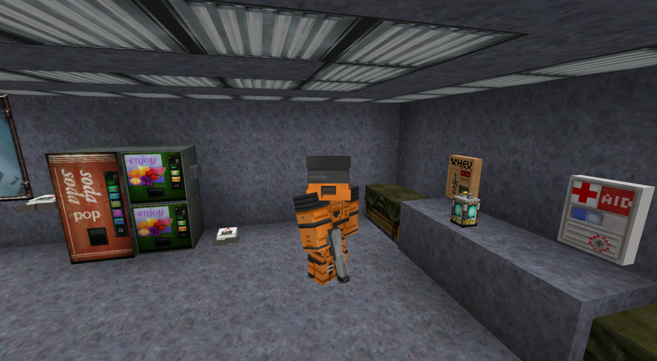 Half life biodome map Minecraft Map