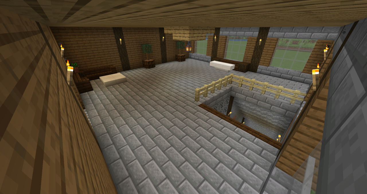 Massive Medieval Mansion Minecraft Map