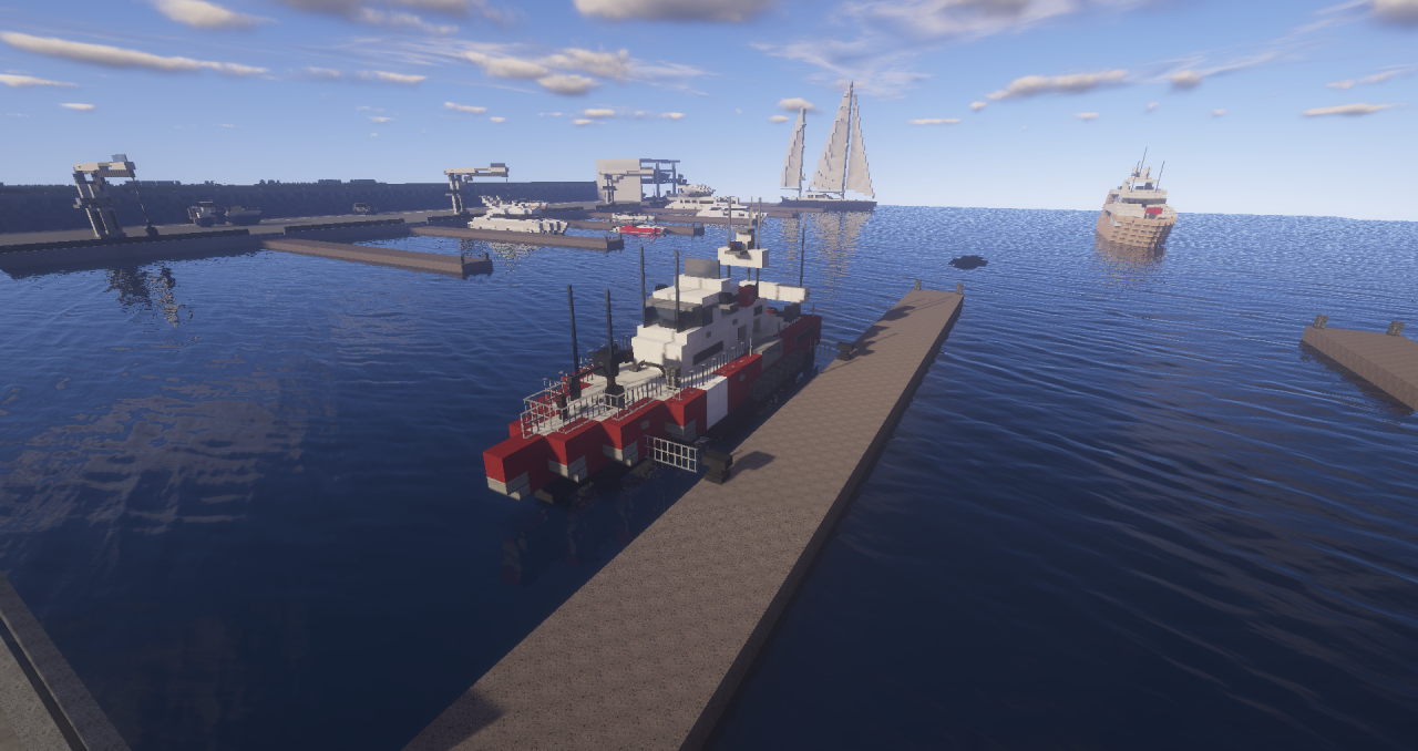 Coast Guard Patrol Boat (1.5:1) Minecraft Map