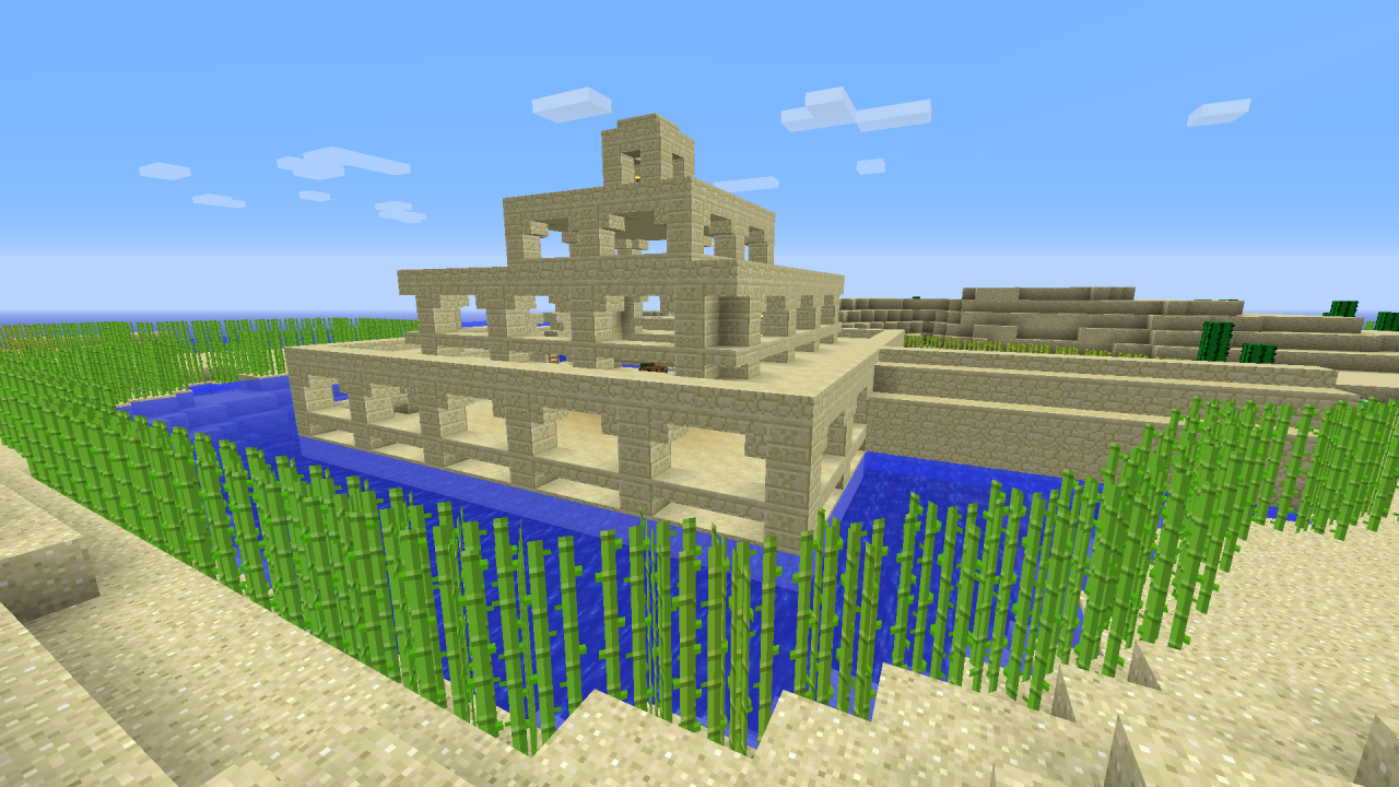 Beacon Temple Minecraft Project