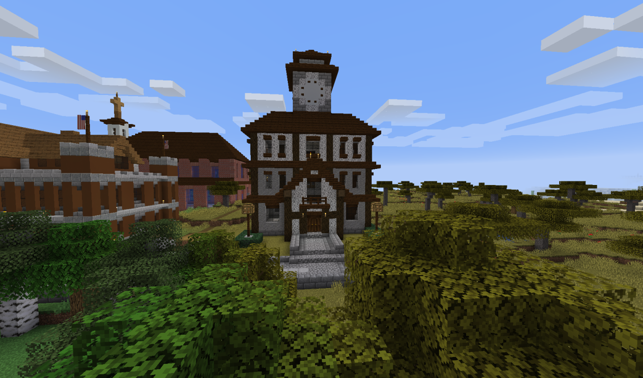 Royal Village Series - Schoolhouse Minecraft Map