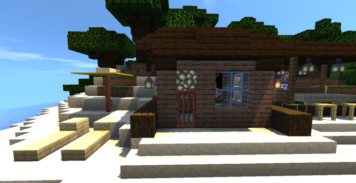 Coastal Home Minecraft Map