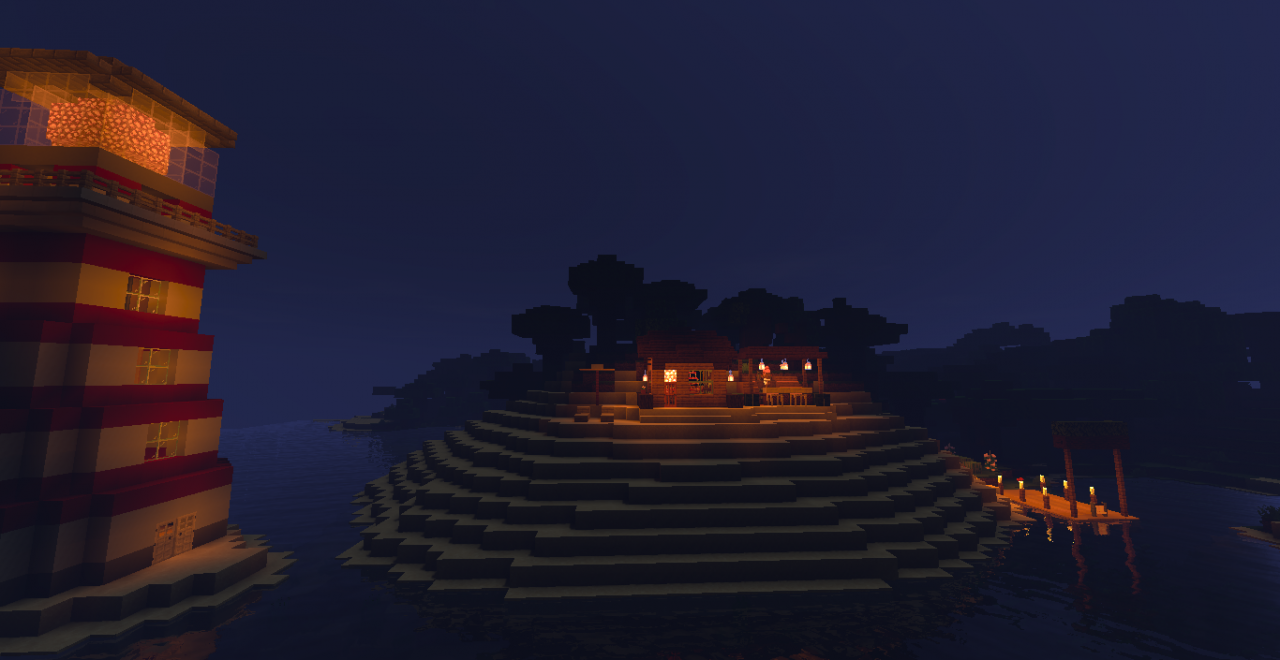 Coastal Home Minecraft Map