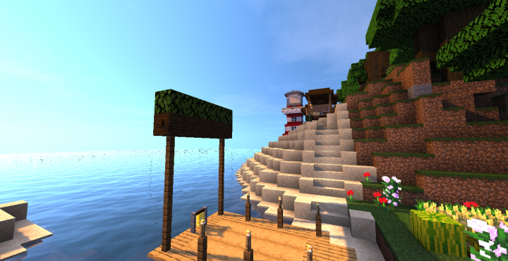 Coastal Home Minecraft Map