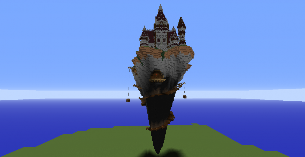 Floating Castle Minecraft Map