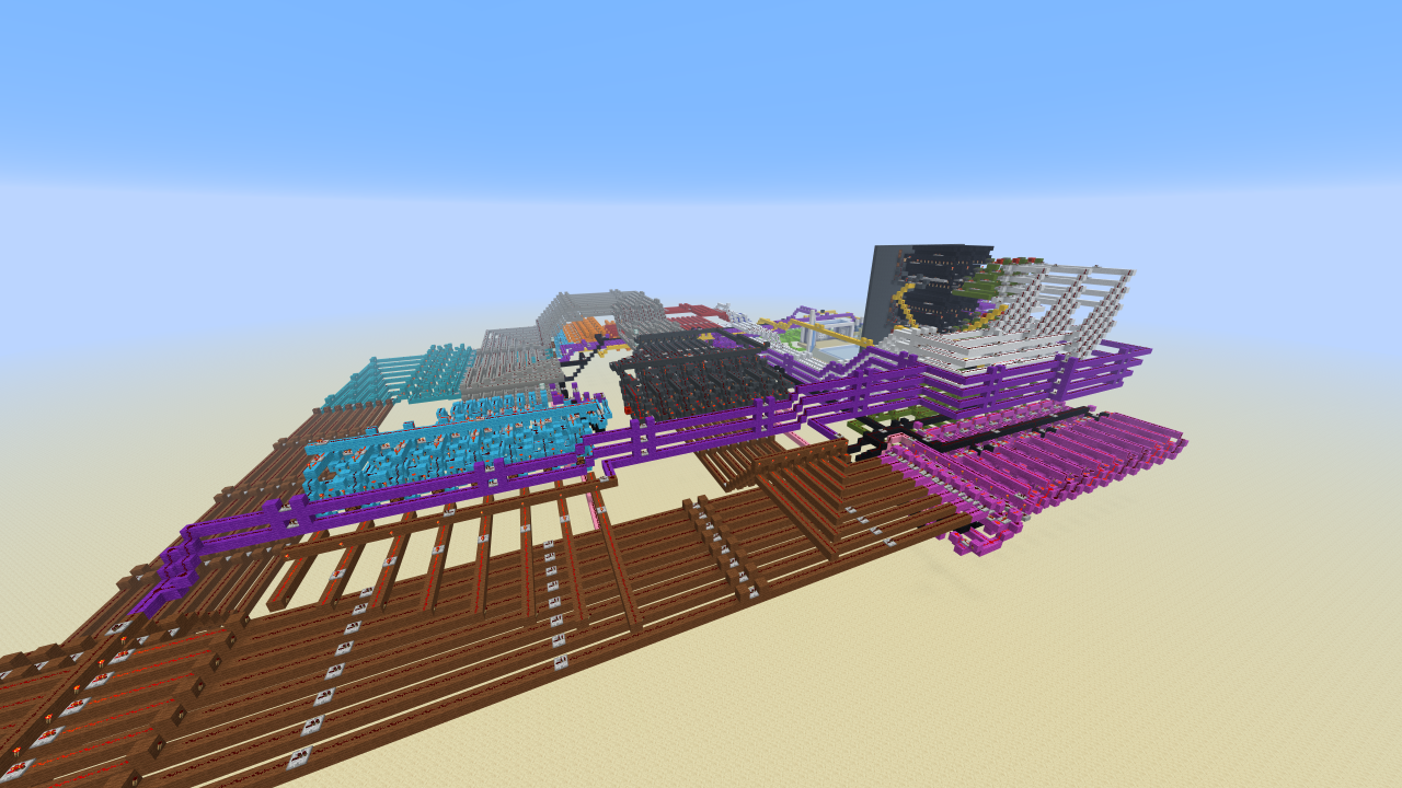 8-bit Calculator v2 Minecraft Map