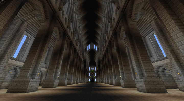 First Cathedral! Minecraft Map