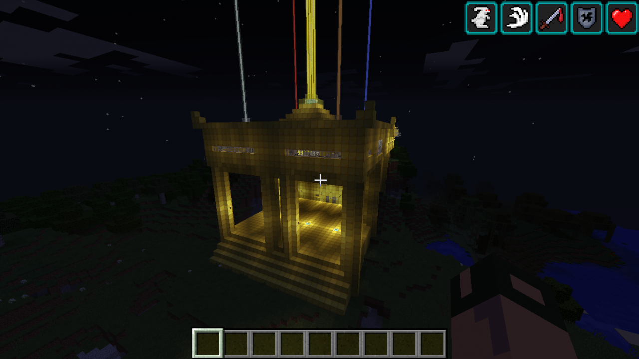 Golden House/bunker Minecraft Map