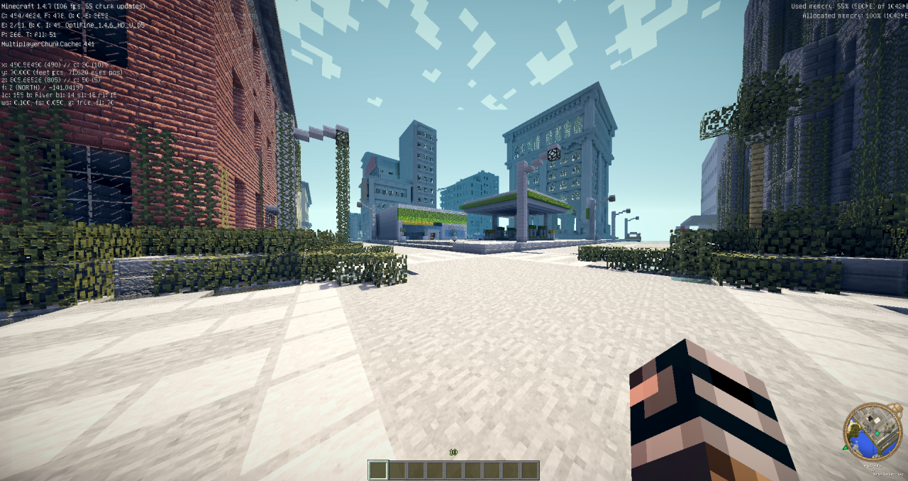 Map HunterZ 1.4.7 Minecraft Map