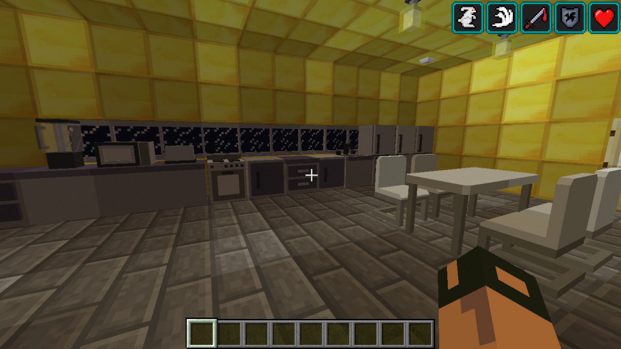 Golden House/bunker Minecraft Map