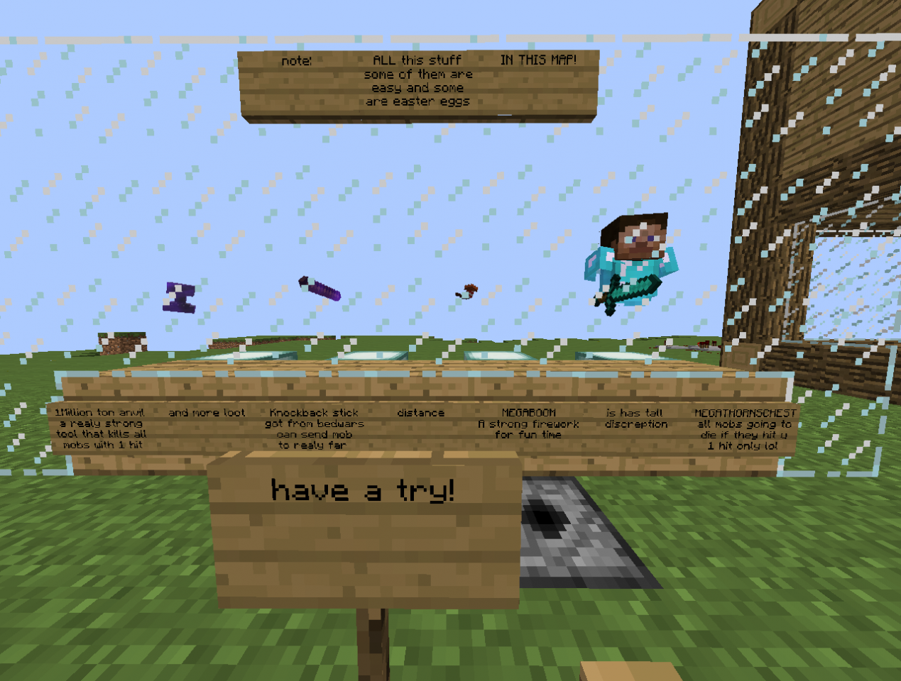 The Flat World Life has begin (Build map) Minecraft Map