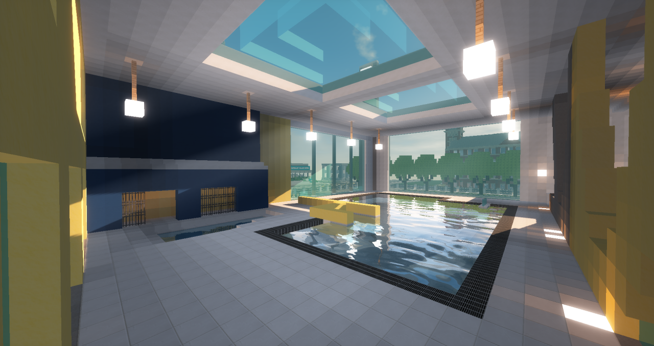 Swimming Pool Minecraft Map