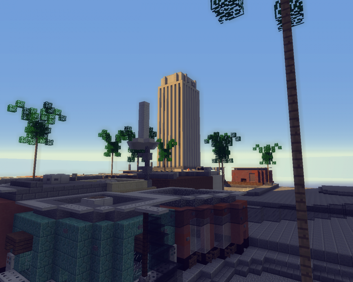 Minecraft City project . Minecraft Map