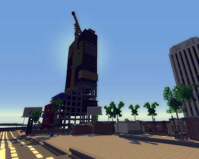 Minecraft City project . Minecraft Map