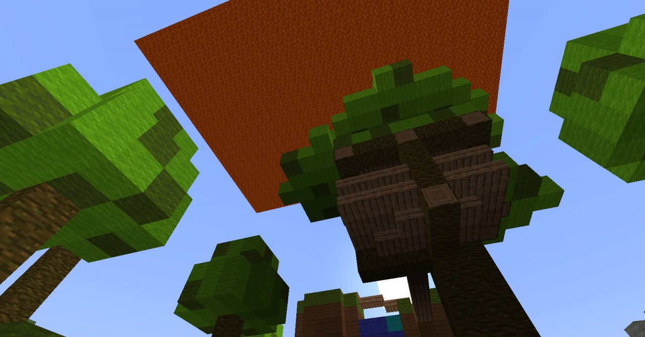 Burning House Minecraft Map