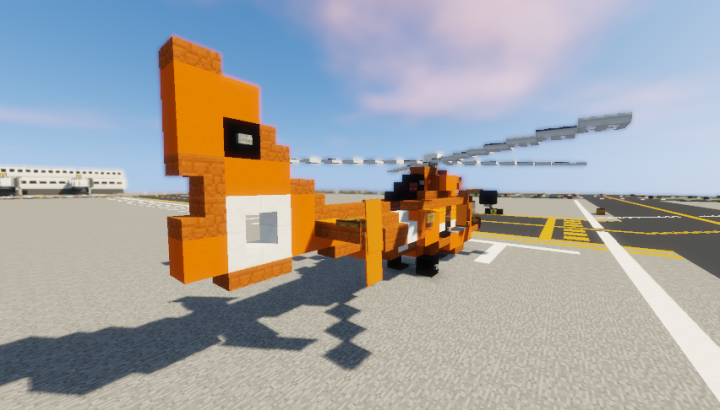 Eurocopter HH-65 Dolphin Minecraft Map