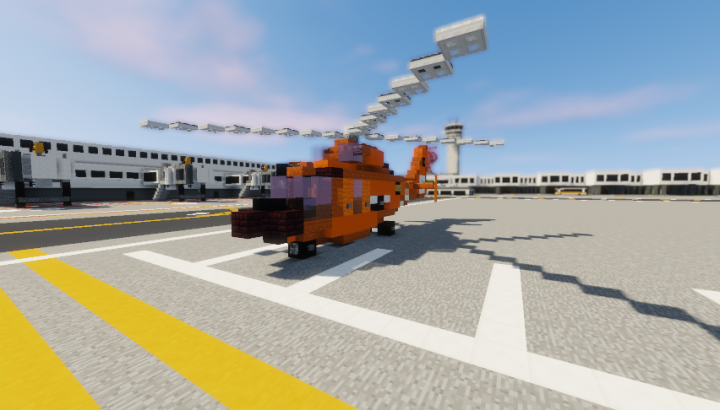 Eurocopter HH-65 Dolphin Minecraft Map