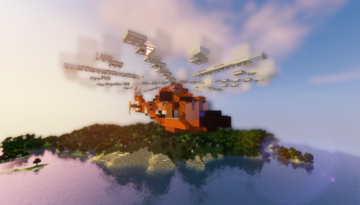 Eurocopter HH-65 Dolphin Minecraft Map