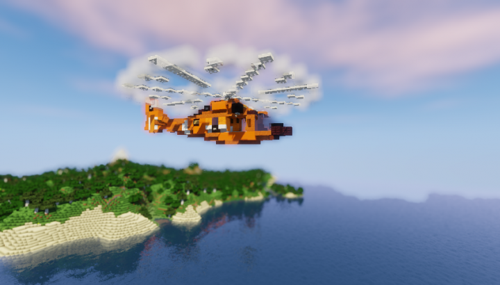 Eurocopter HH-65 Dolphin Minecraft Map