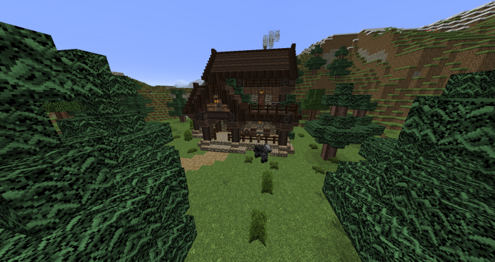 Medieval Forest House Minecraft Map