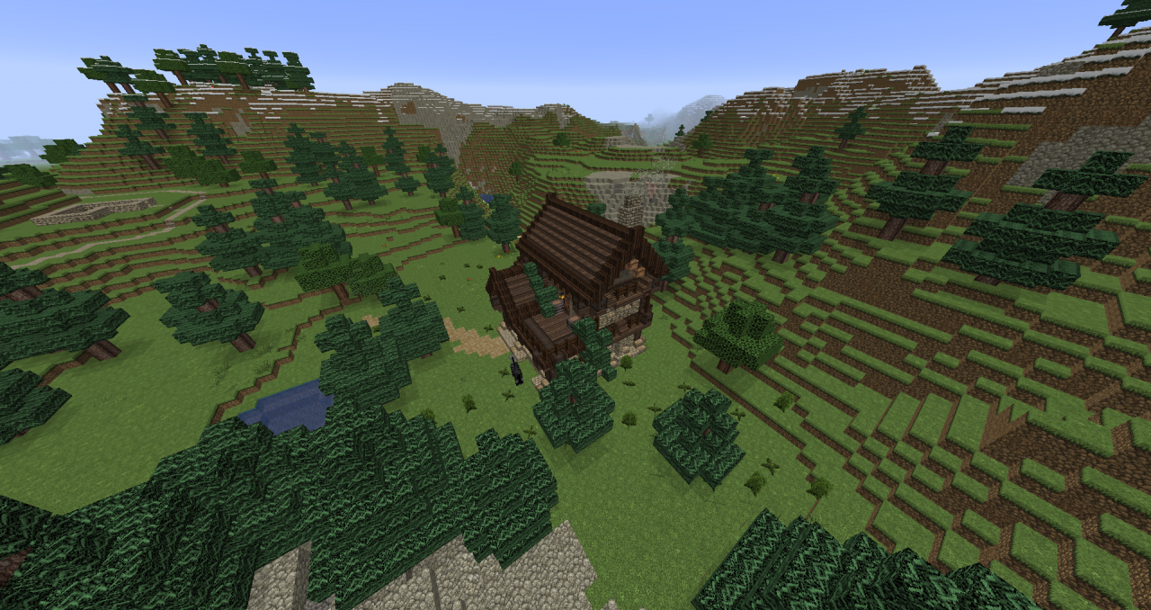 Medieval Forest House Minecraft Map