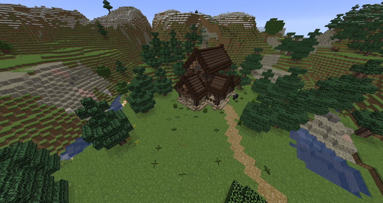Medieval Forest House Minecraft Map