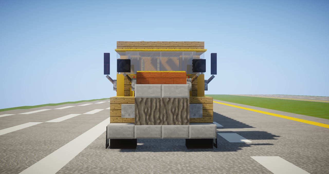 Love's Semi Truck And Trailer Minecraft Map
