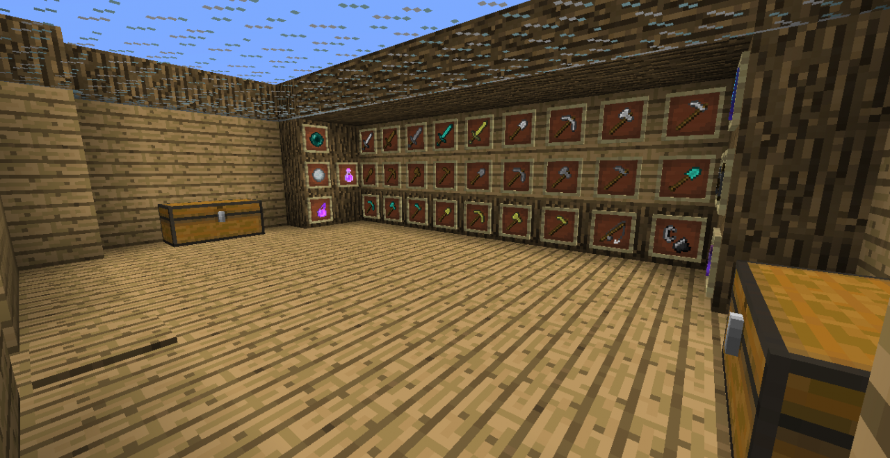 texture pack tester map for 1.8 Minecraft Map