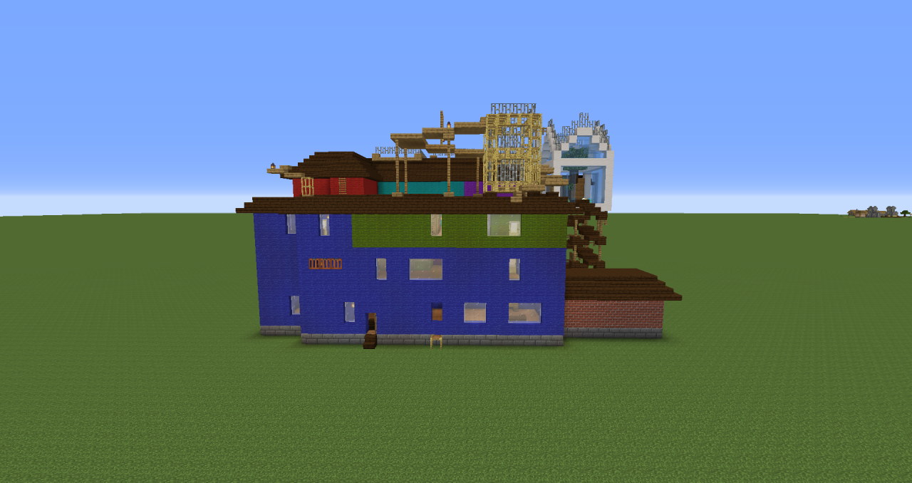 Hello Neighbor Custom House WIP Minecraft Map